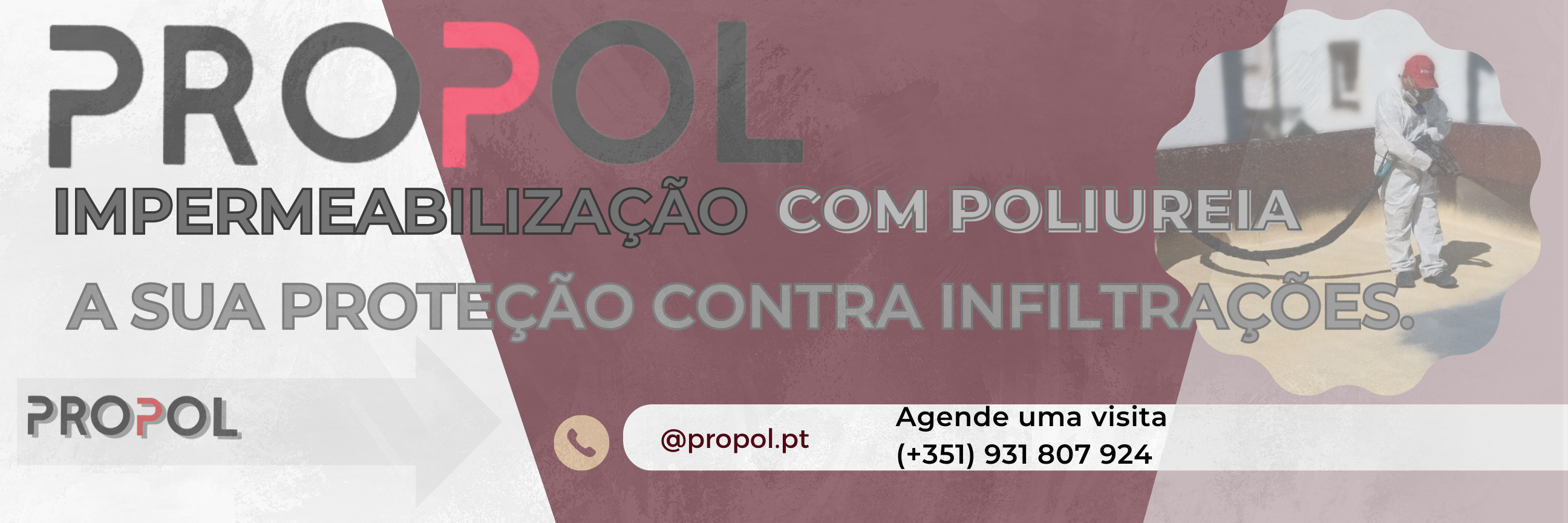 O ‘hotspray’. – Propol | Impermeabilização profissional NVP©2025