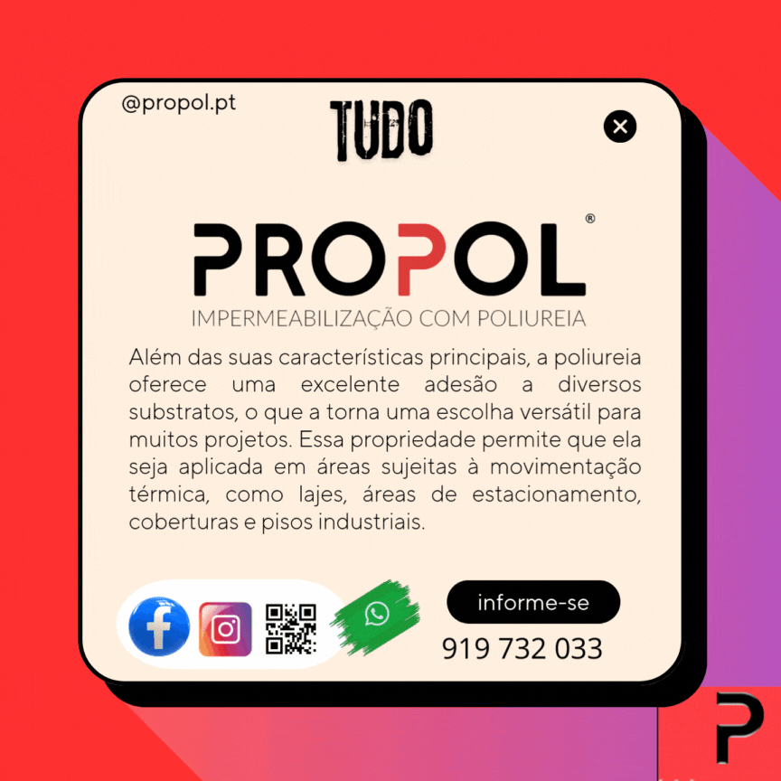 O que precisa de saber – Propol | Impermeabilização profissional NVP©2025